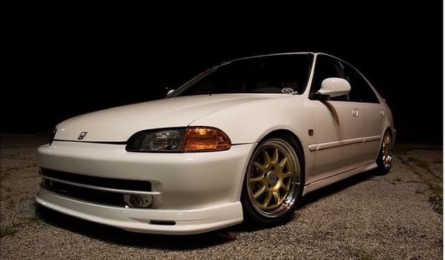 Front & Rear lips civic eg — Honda Civic Ferio (5G), 1,5 л, 1993 года ...