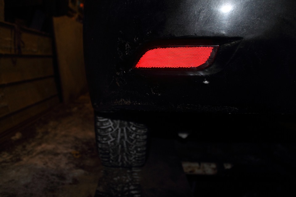 Задние противотуманки — Subaru Impreza (GE/GH), 1,5 л, 2007 года ...