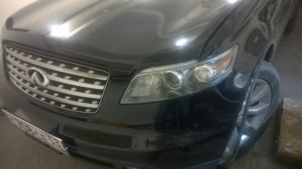 Устранение запотевания фары на Infiniti fx35 — LED53 на DRIVE2