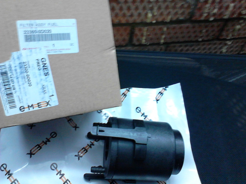 233000D020 Фильтр топливный TOYOTA LEXUS | Запчасти на DRIVE2