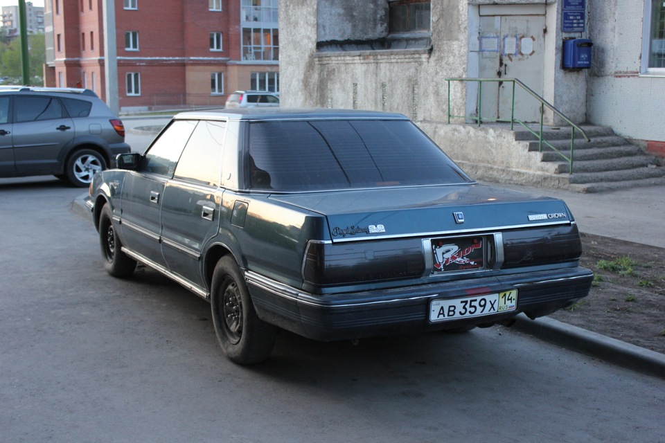 Знакомство — Toyota Crown (S120), 3 л, 1984 года | другое | DRIVE2