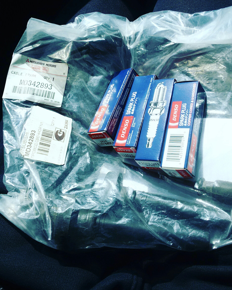 MD342893 Провод высоковольтный 1й свечи Mitsubishi | Запчасти на DRIVE2
