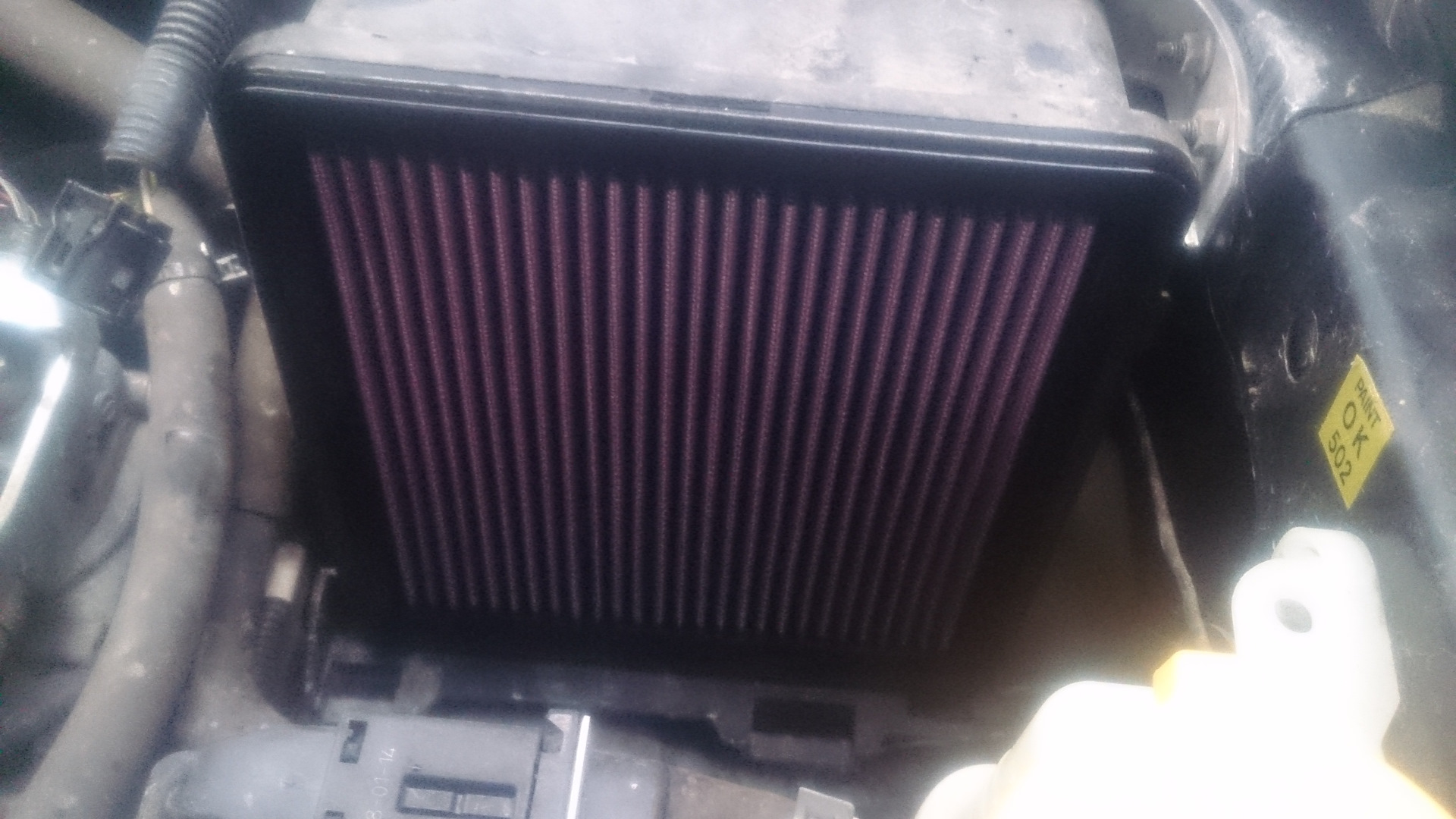 Воздушный фильтр K&N — Subaru Forester (SH), 2 л, 2008 года | тюнинг ...