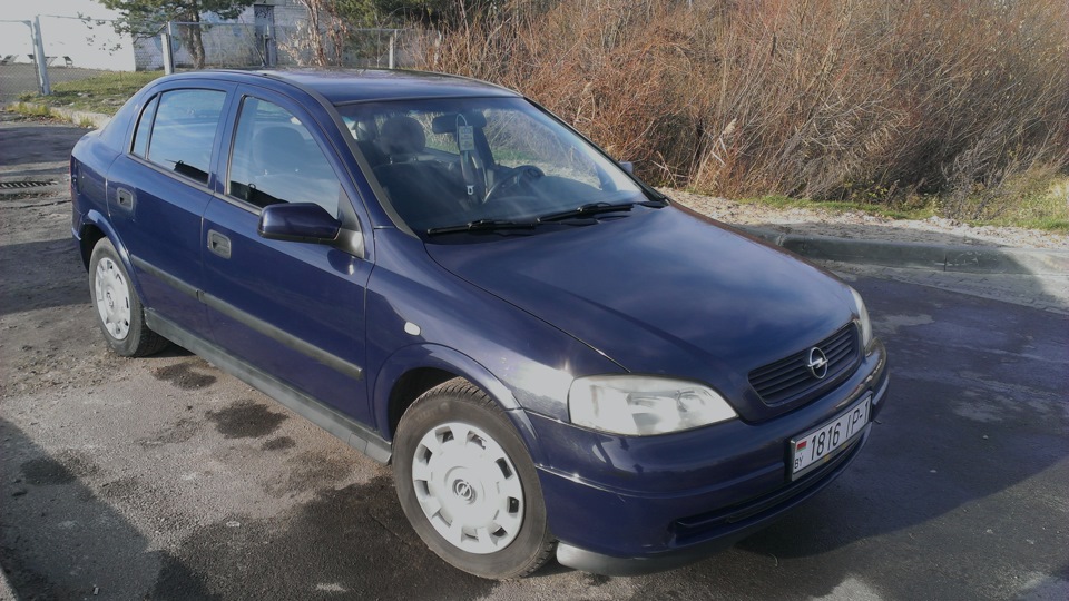 Opel Astra G 1.6 бензиновый 1998 | G x16szr на DRIVE2
