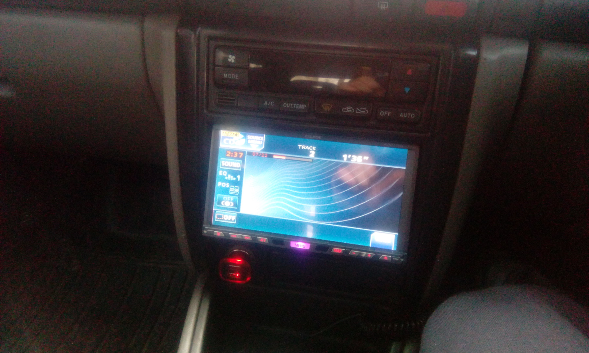 Eclipse AVN557HD HDD — Subaru Forester (SF), 2 л, 1998 года | автозвук | DRIVE2