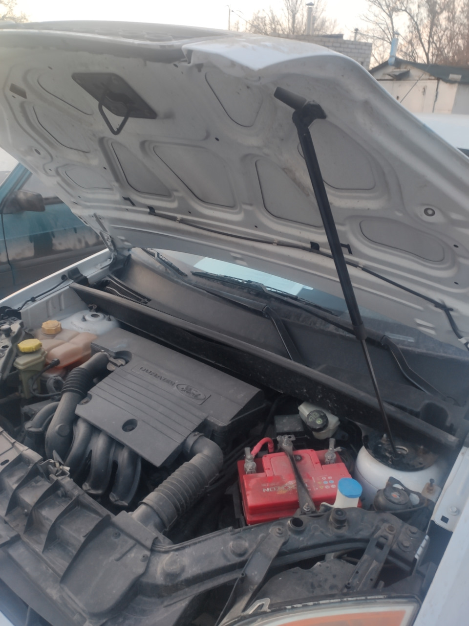 #4 газлифт капота для фьюжн — Ford Fusion, 1,4 л, 2007 года | своими ...