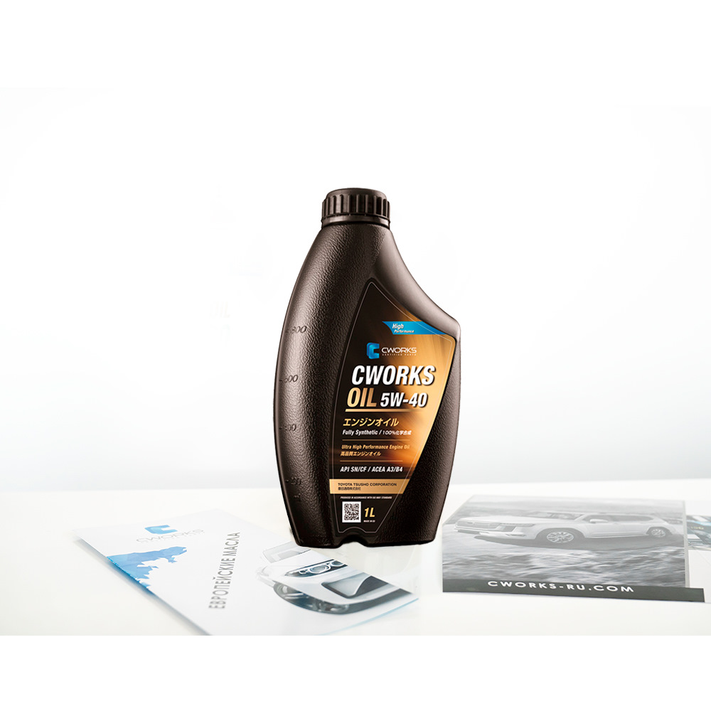 CWORKS OIL 5W-40 A3/B4 — CWORKS на DRIVE2