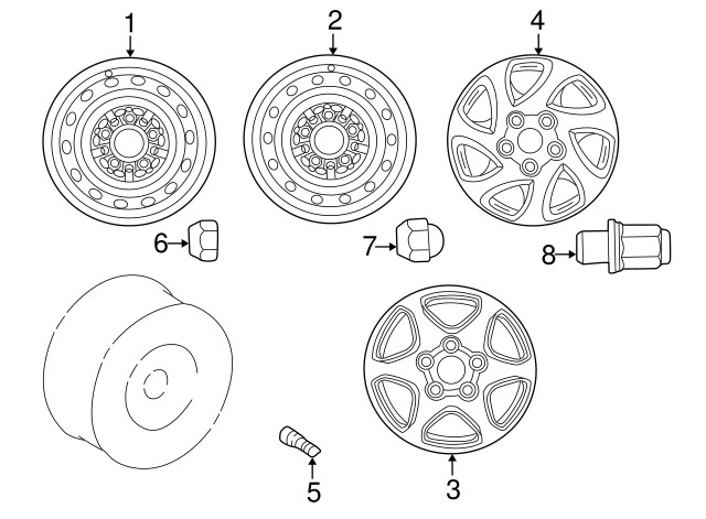 9094201007 Гайка колесная TOYOTA LEXUS | Запчасти на DRIVE2