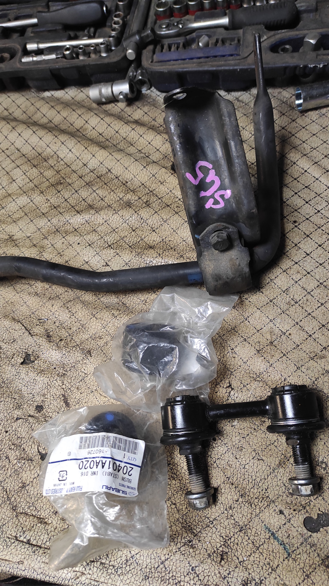 Замена овощного стаба на турбо — Subaru Forester (SG), 2 л, 2006 года ...