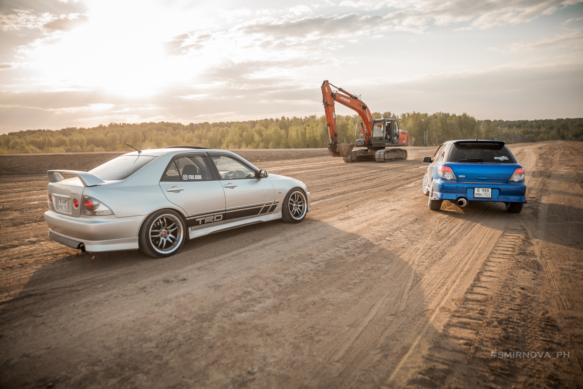 Subaru Impreza/Toyota Altezza — Subaru Impreza WRX (GD/GG), 2,5 л, 2005 ...