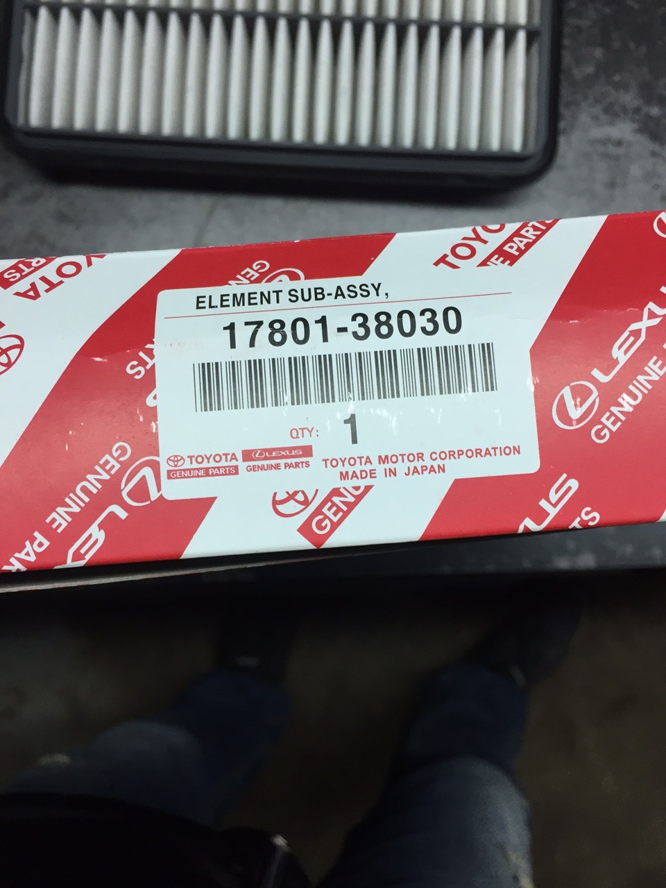 1780138030 ФИЛЬТР ВОЗДУШНЫЙ LC200/LX570 TOYOTA LEXUS | Запчасти на DRIVE2