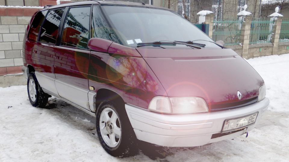 Р А Д О С Т Ь ! ! ! — Renault Espace (2G), 2,2 л, 1991 года | заправка | DRIVE2