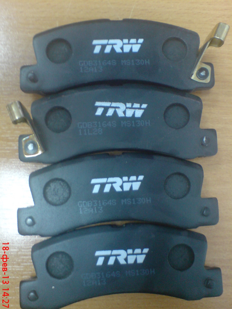 Тормозные колодки ч.1 — Toyota Camry (XV20), 2,2 л, 1998 года | визит ...