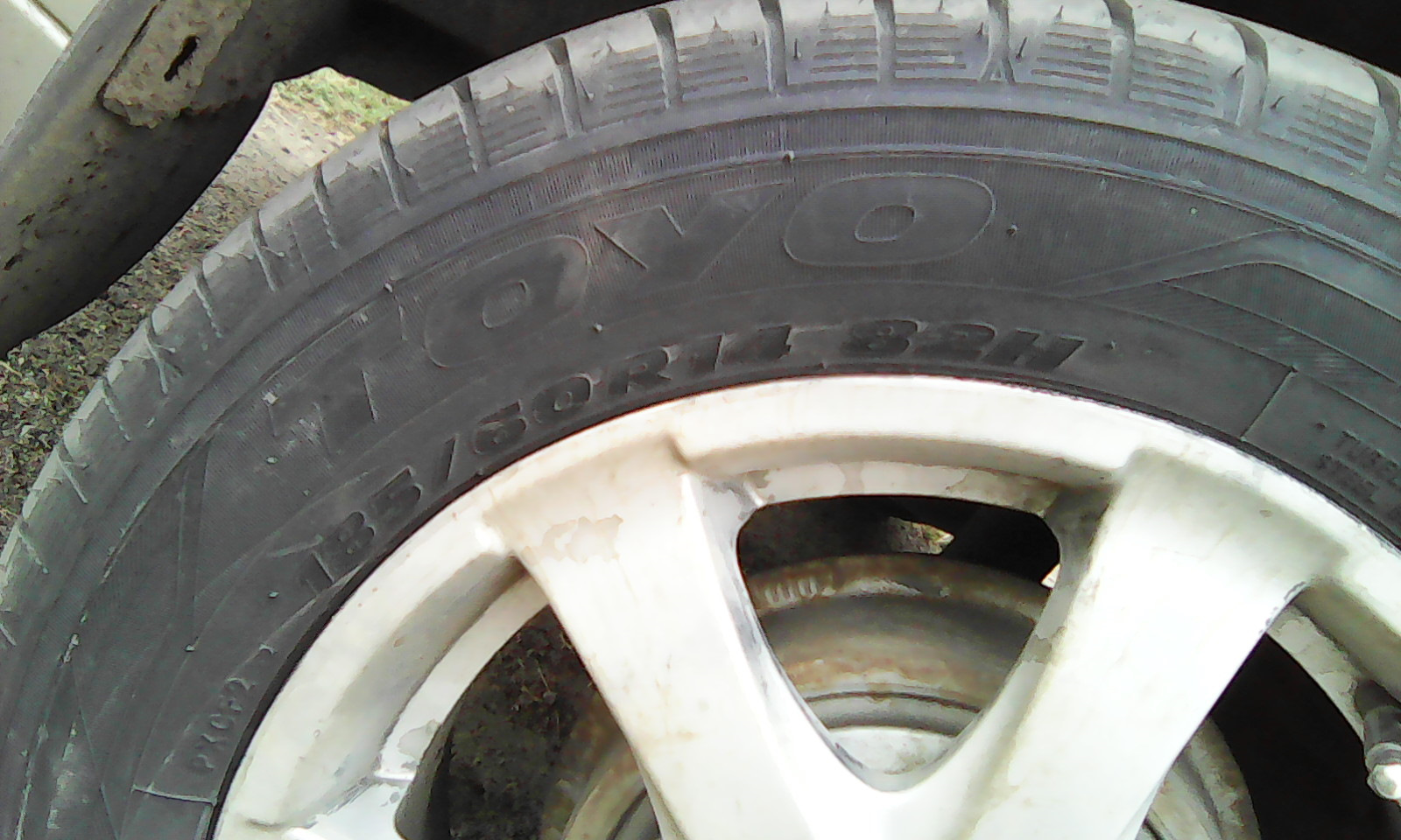 Toyo Proxes CF2 185/60 R14 82H — Daewoo Nexia, 1,5 л., 2006 года | шины ...