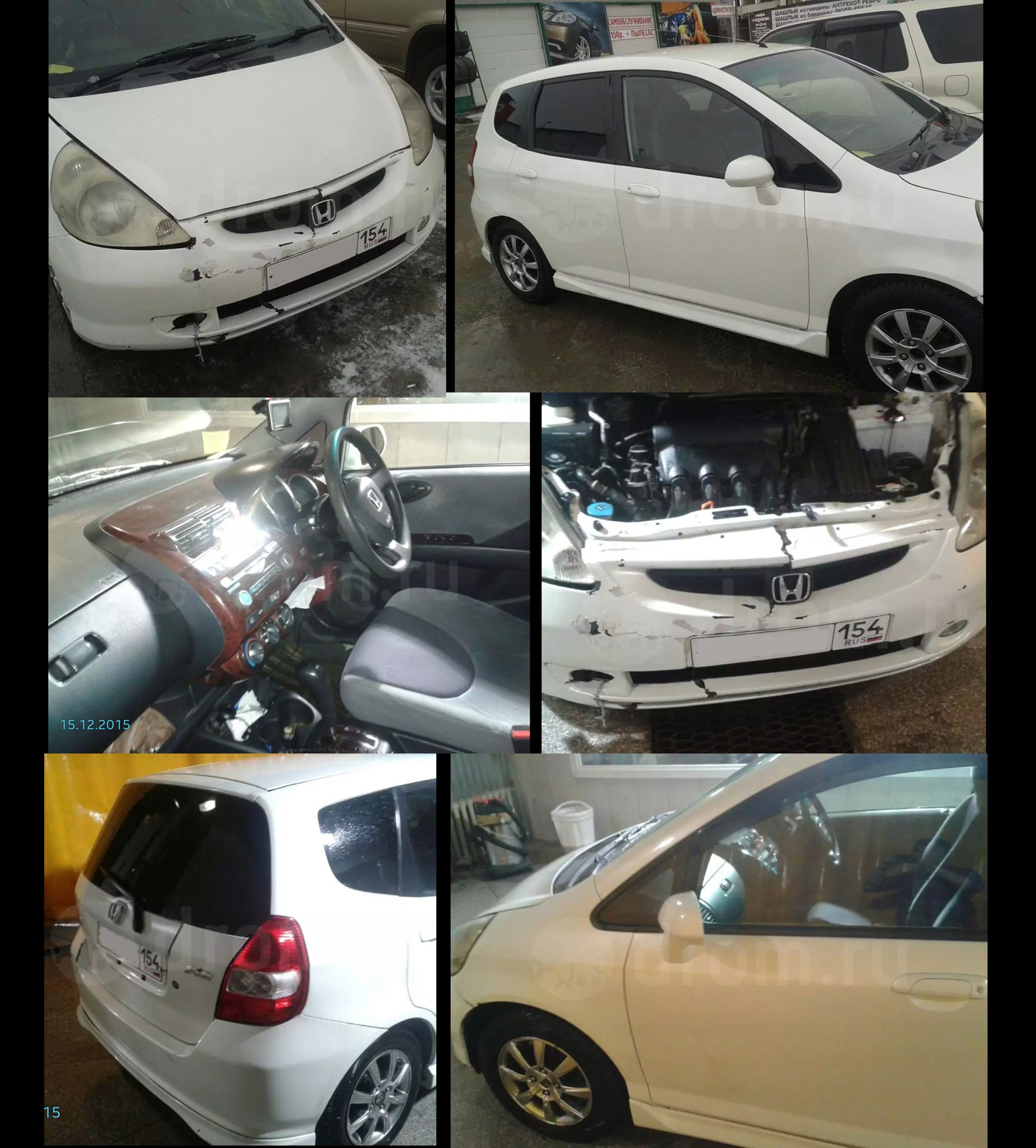 Нашла некоторое время назад своего Фита на дроме — Honda Fit (1G), 1,3 л, 2001 года | наблюдение ...