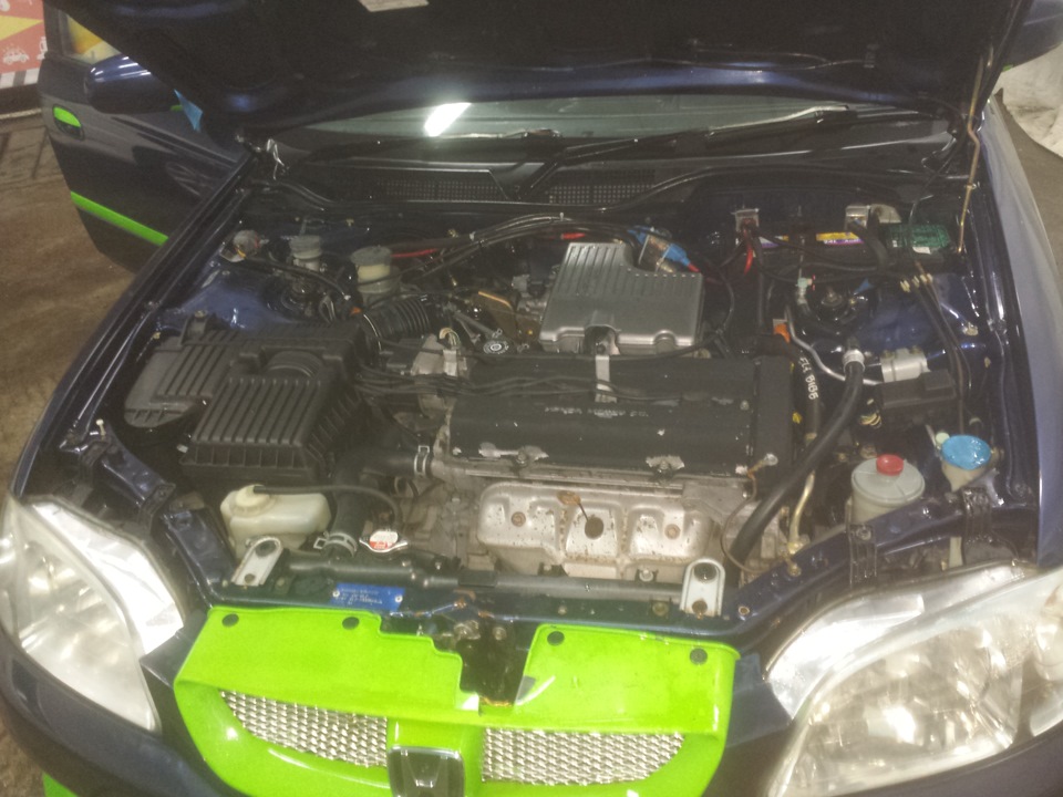 двигатель тоже должен быть чистым:-) — Honda Orthia, 2 л, 1999 года ...