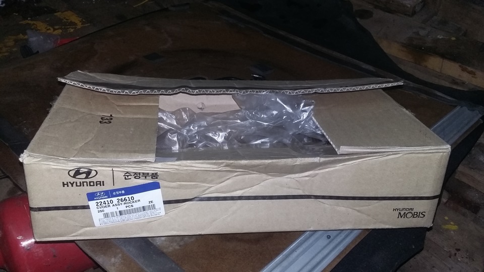 Замена клапанной крышки — Hyundai Accent (2G), 1,5 л, 2002 года ...