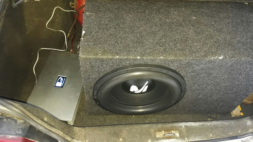 Сабвуфер Alphard Machete M15D2 Sport и моноблок Kicx QS 1.900 — Lada 2115, 1,5 л, 2005 года ...