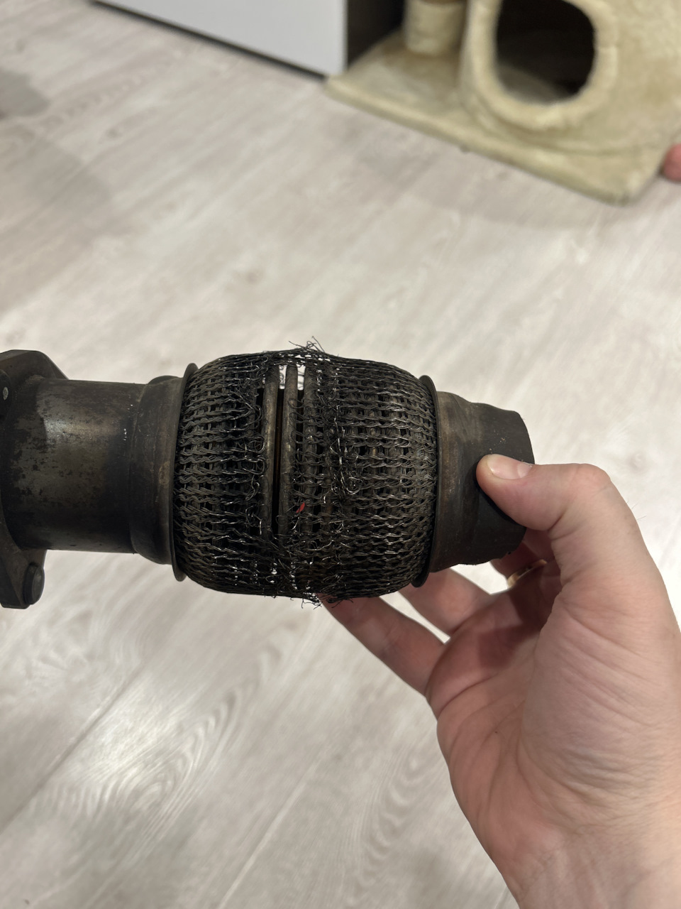 Гофры глушителя q5 8r — Audi Q5 (1G), 3 л, 2012 года | своими руками ...