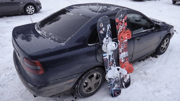 Добил задний фонарь:( — Volvo S40 (1G), 2 л, 1998 года | ДТП | DRIVE2