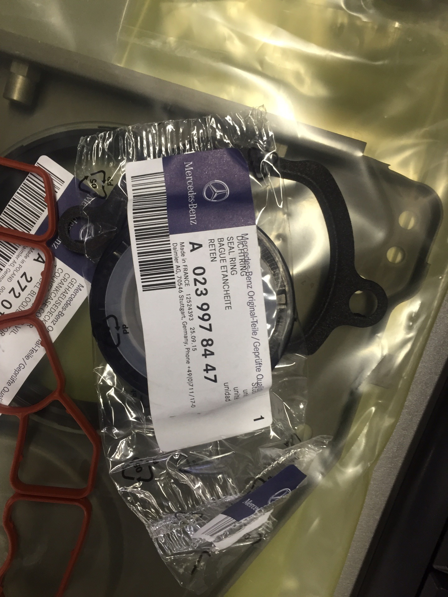 Что входит в ремкомлект балансирного вала на 272 мотор 3.5 литра ...