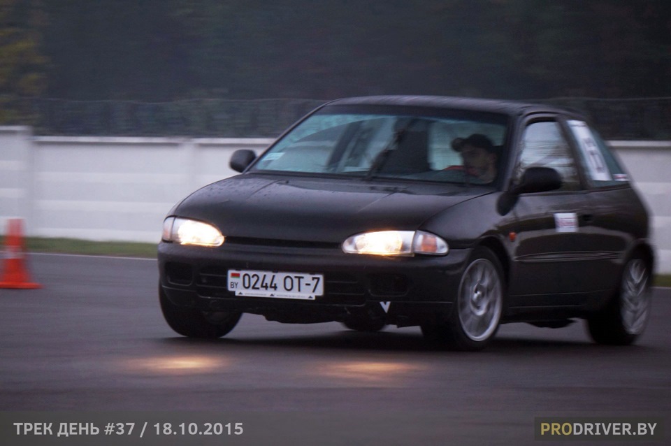 Очередная тренировка в Липках от Prodriver.by Трек День #37 — Mitsubishi Colt IV, 1,8 л, 1992 ...