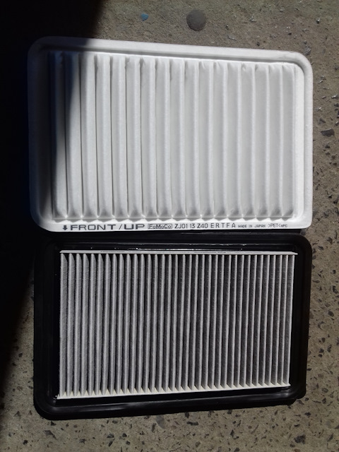 ZJ0113Z40 Фильтр воздушный Mazda | Запчасти на DRIVE2