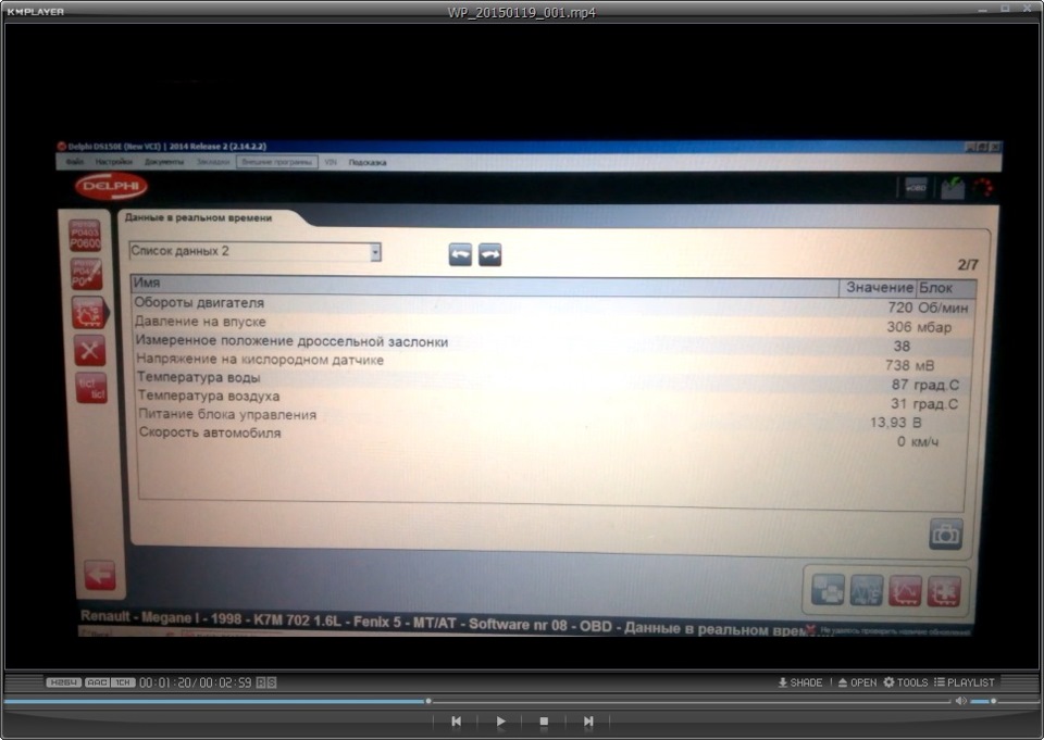 Автомобильный сканер AUTOCOM CDP+ — Renault Megane I, 1,6 л, 1998 года | аксессуары | DRIVE2