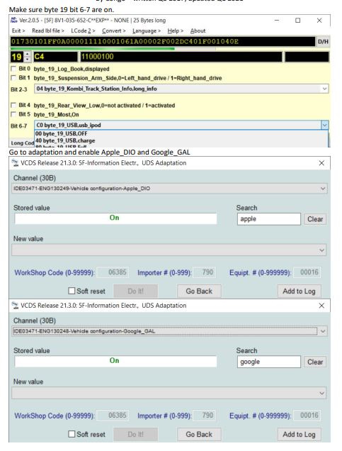 Активация карт и АА\Карплей на ГУ MHS2 Audi (delphi) — DRIVE2