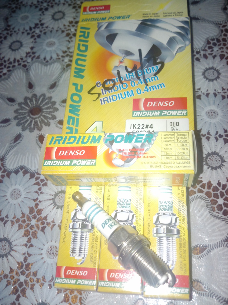Иридиевые свечи DENSO IK22 — Volkswagen Passat Variant (B3), 1,8 л ...