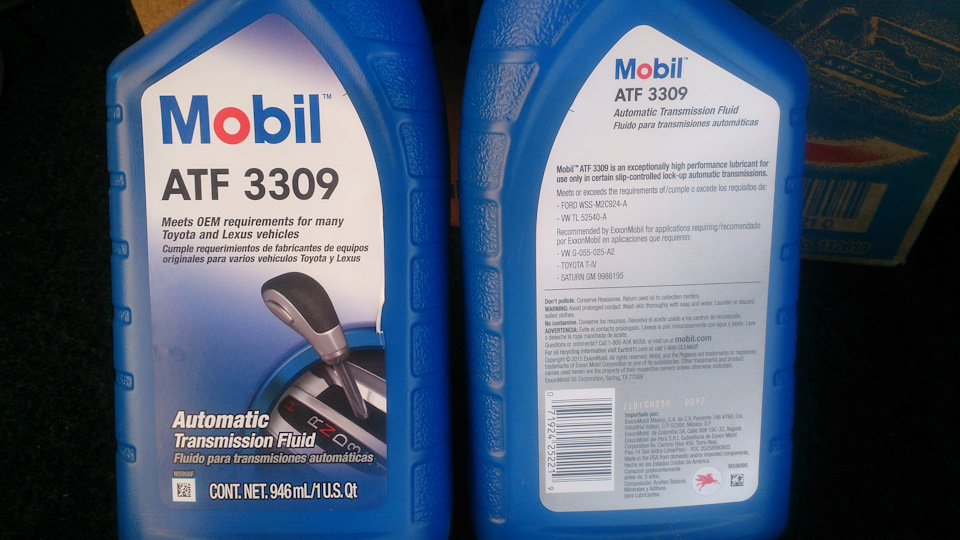 153519 МАСЛО ДЛЯ АКПП (1L) MOBIL | Запчасти на DRIVE2