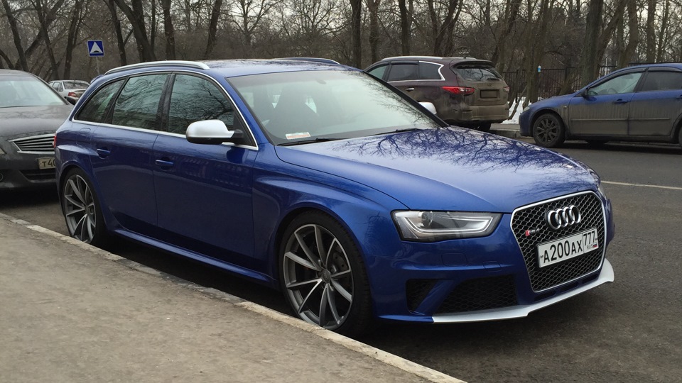 Audi RS4 (B8) 4.2 бензиновый 2014 | на DRIVE2
