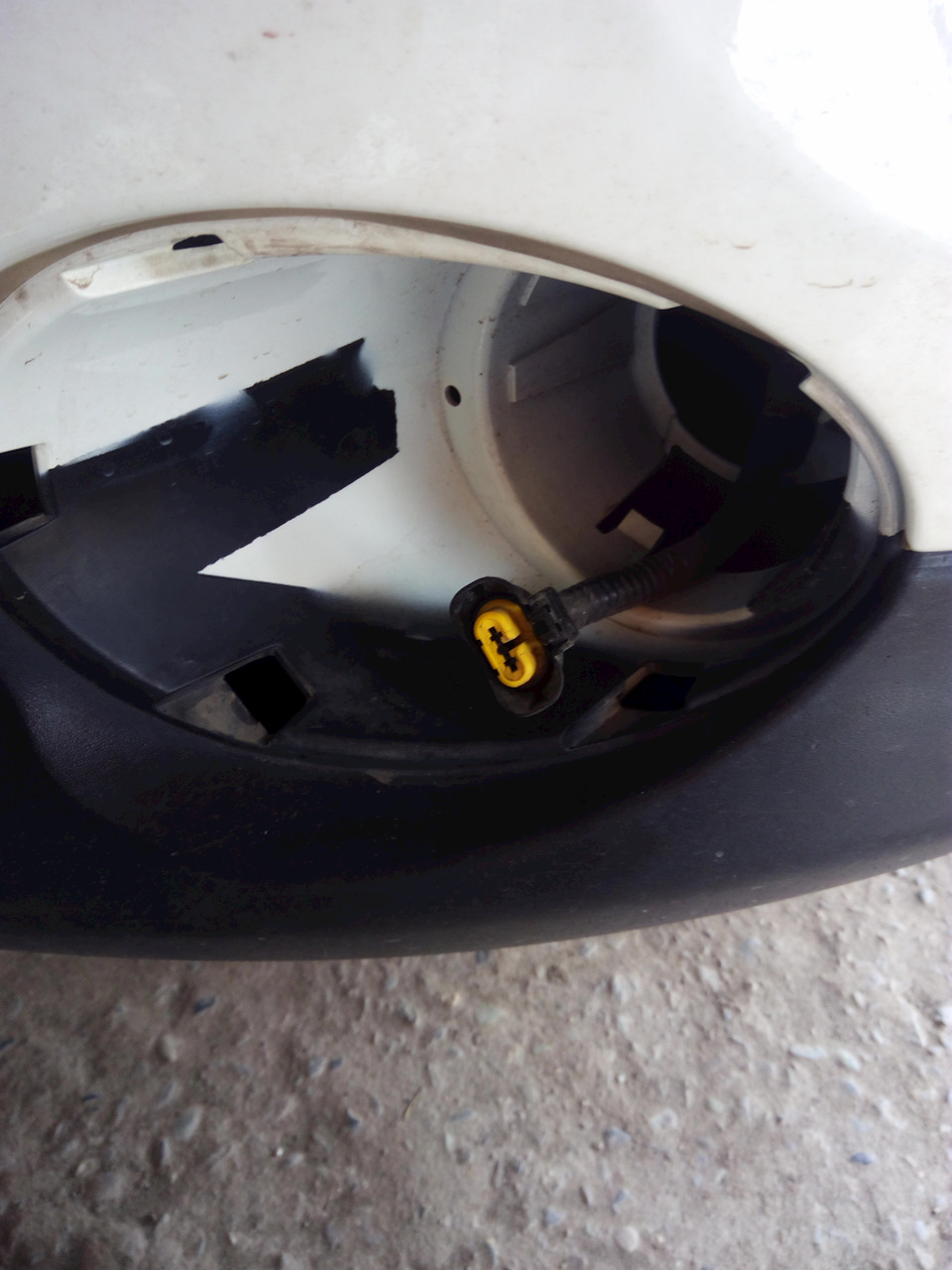 Противотуманки на XE Кашкай J11. — Nissan Qashqai (2G), 2 л, 2014 года ...