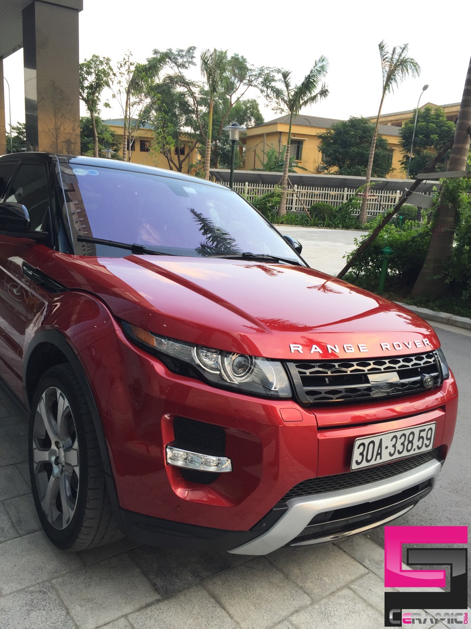 Range Rover Evoque под защитой Ceramic Pro 9H — CeramicPro на DRIVE2