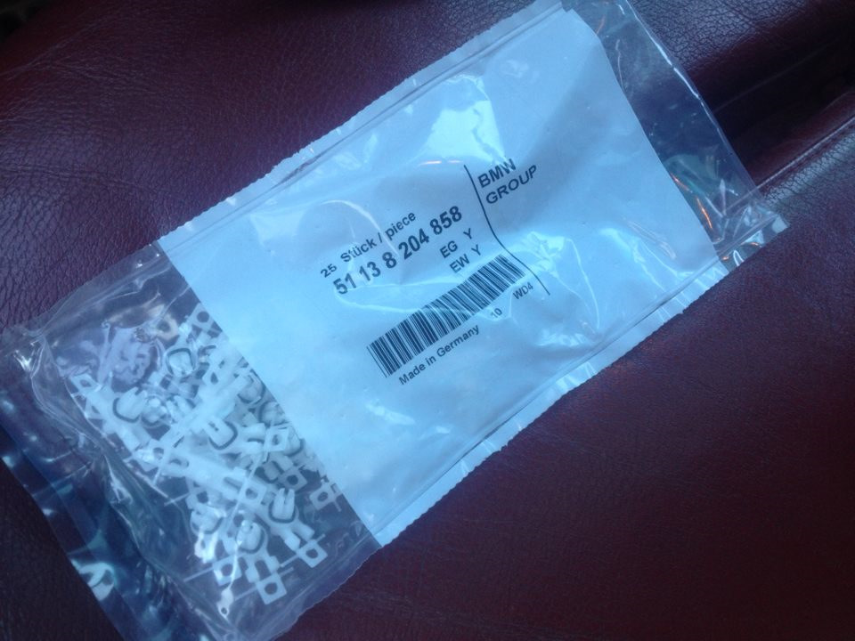 51138204858 Скоба BMW | Запчасти на DRIVE2