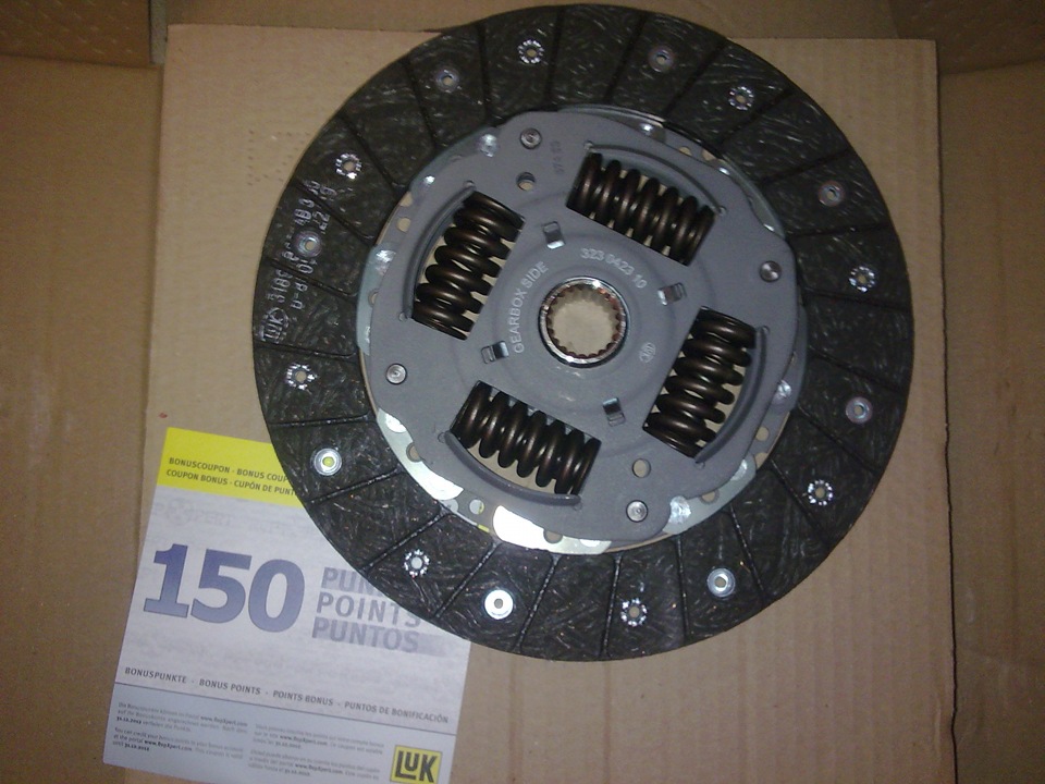 Двухмассовый маховик на одномассовый — Peugeot 406, 2 л, 1999 года ...