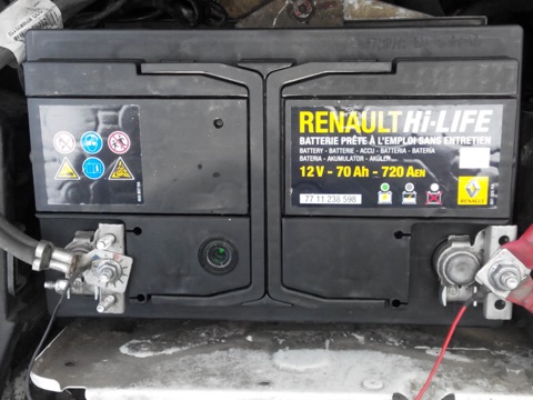 7711238598 Аккумулятор 70Ah 720A Рено Kangoo 2, Laguna 3, Logan, Megane ...