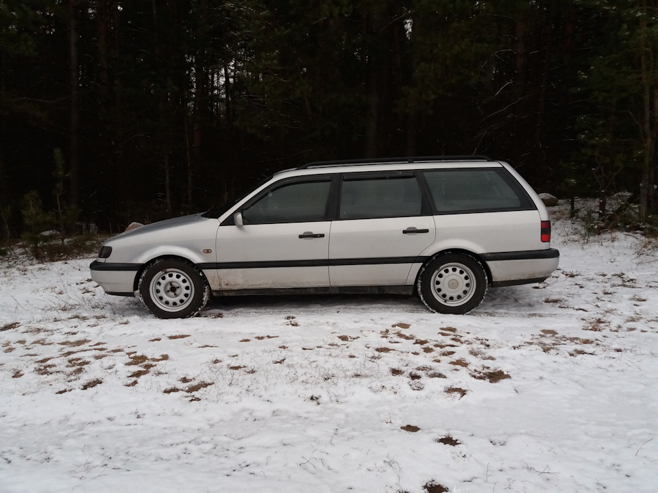 готовим к зиме — Volkswagen Passat Variant B4 1 9 л 1996 года