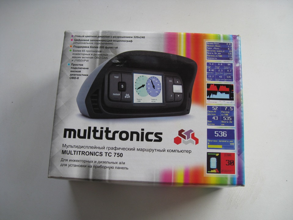 multitronics tc 750 — Toyota Corolla (110), 1,6 л, 1998 года | аксессуары | DRIVE2