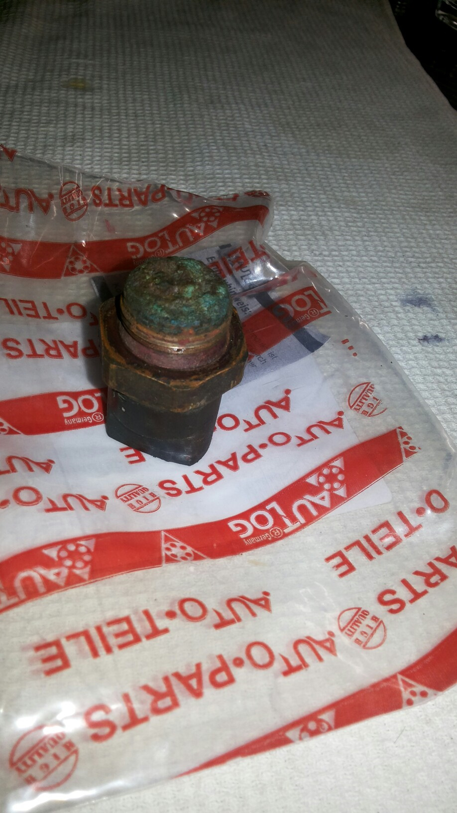 Датчик температуры охлаждающей жидкости — SEAT Ibiza (6K), 1,4 л, 1995 ...