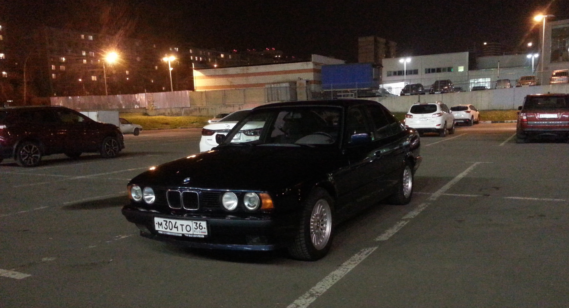 Общая информация об автомобиле. — BMW 5 series (E34), 2 л, 1993 года ...