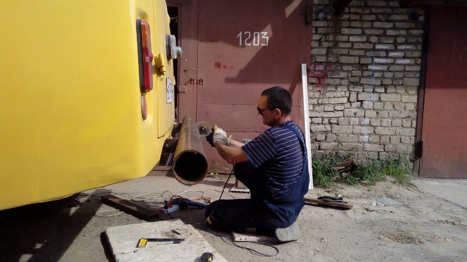 Силовые бамперы своими руками — УАЗ 3909, 2,4 л, 1998 года | тюнинг | DRIVE2