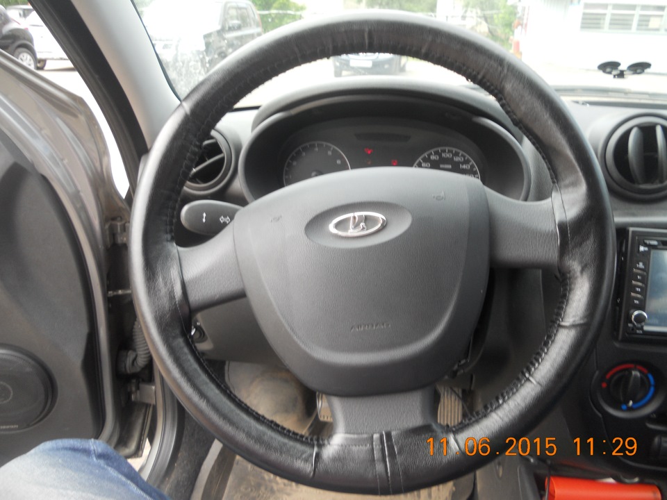 оплетка руля Гранта на Ваш суд — DRIVE2