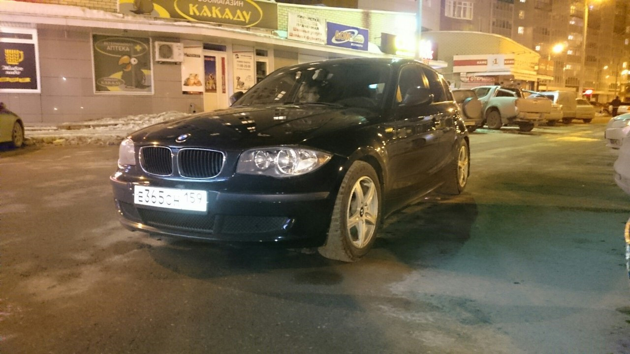 Первые фото после покупки — BMW 1 series (E81/E87), 1,6 л, 2009 года | наблюдение | DRIVE2