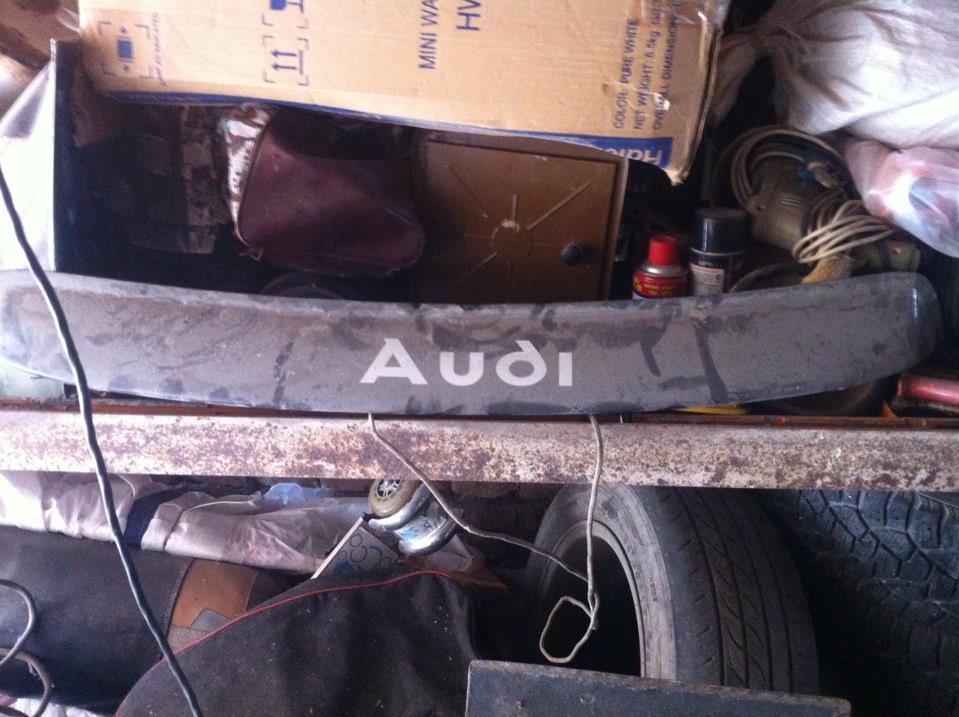 Ветровик на заднее окно нужен совет! — Audi A6 (C4), 2,8 л, 1995 года ...