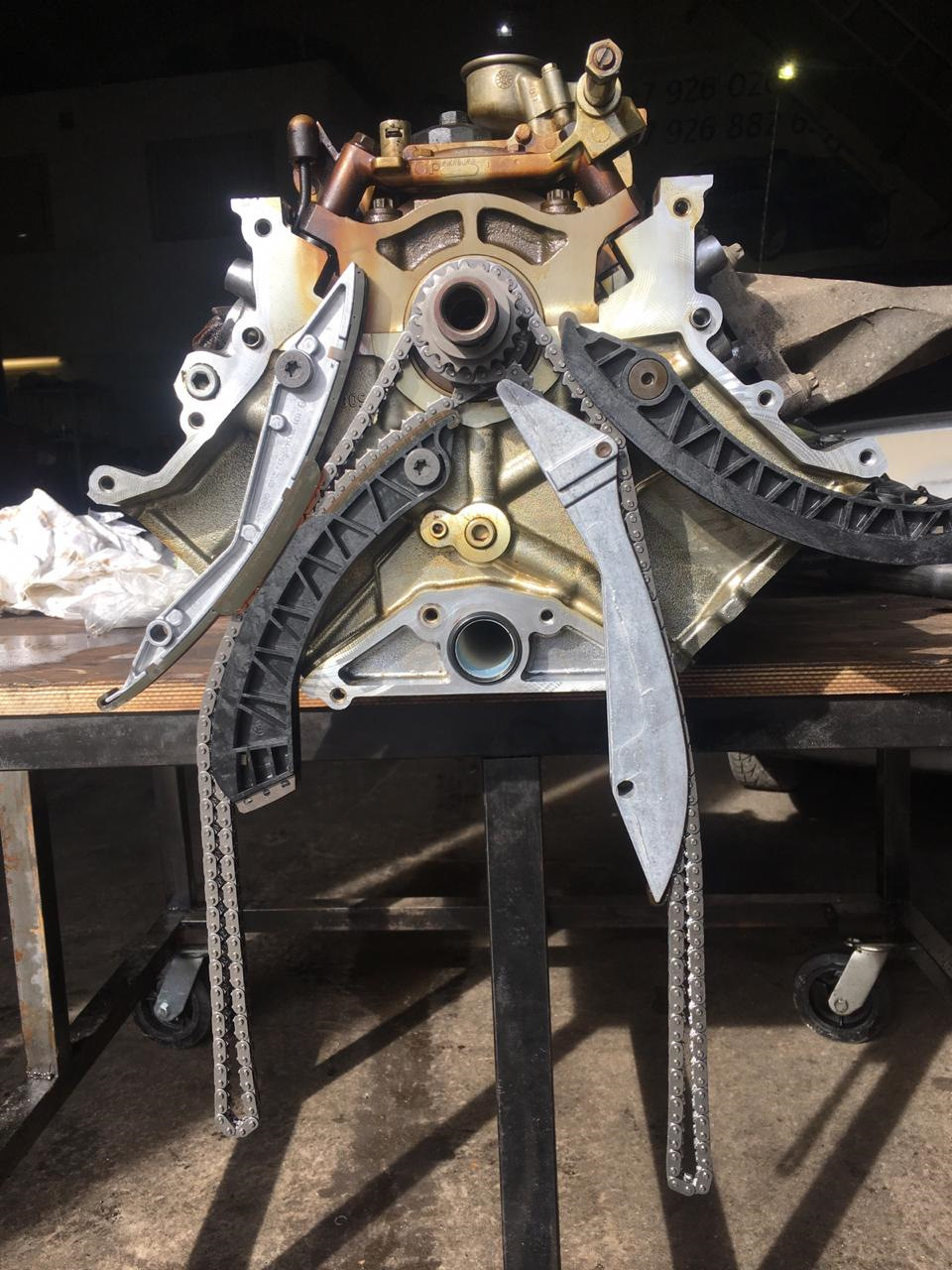 Полное обслуживание ДВС N62B44 — BMW 7 series (E65/E66), 4,4 л, 2002 ...