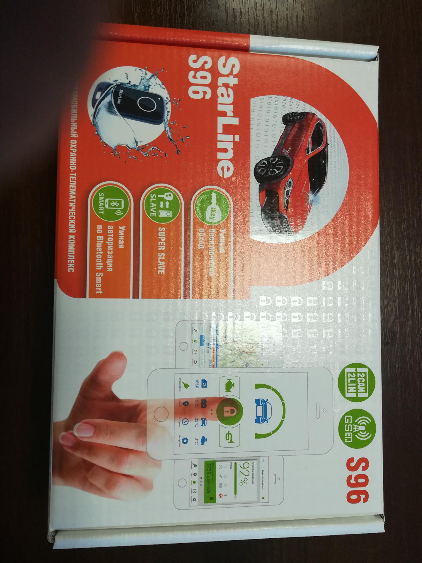 Сигнализация StarLine S96 BT GSM — Lada Vesta SW Cross (1G), 1,8 л, 2018 года | аксессуары | DRIVE2