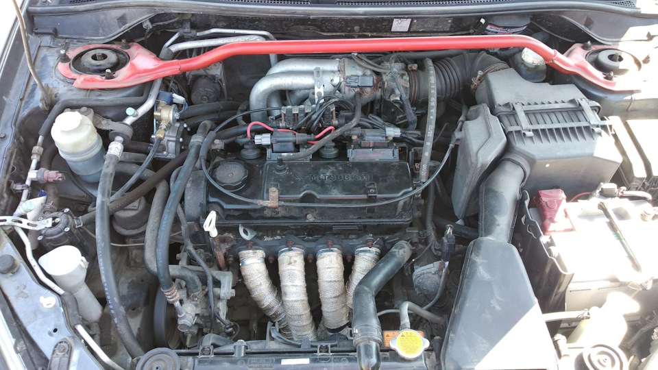 Установил выпуск stinger — Mitsubishi Lancer IX, 1,6 л, 2006 года ...