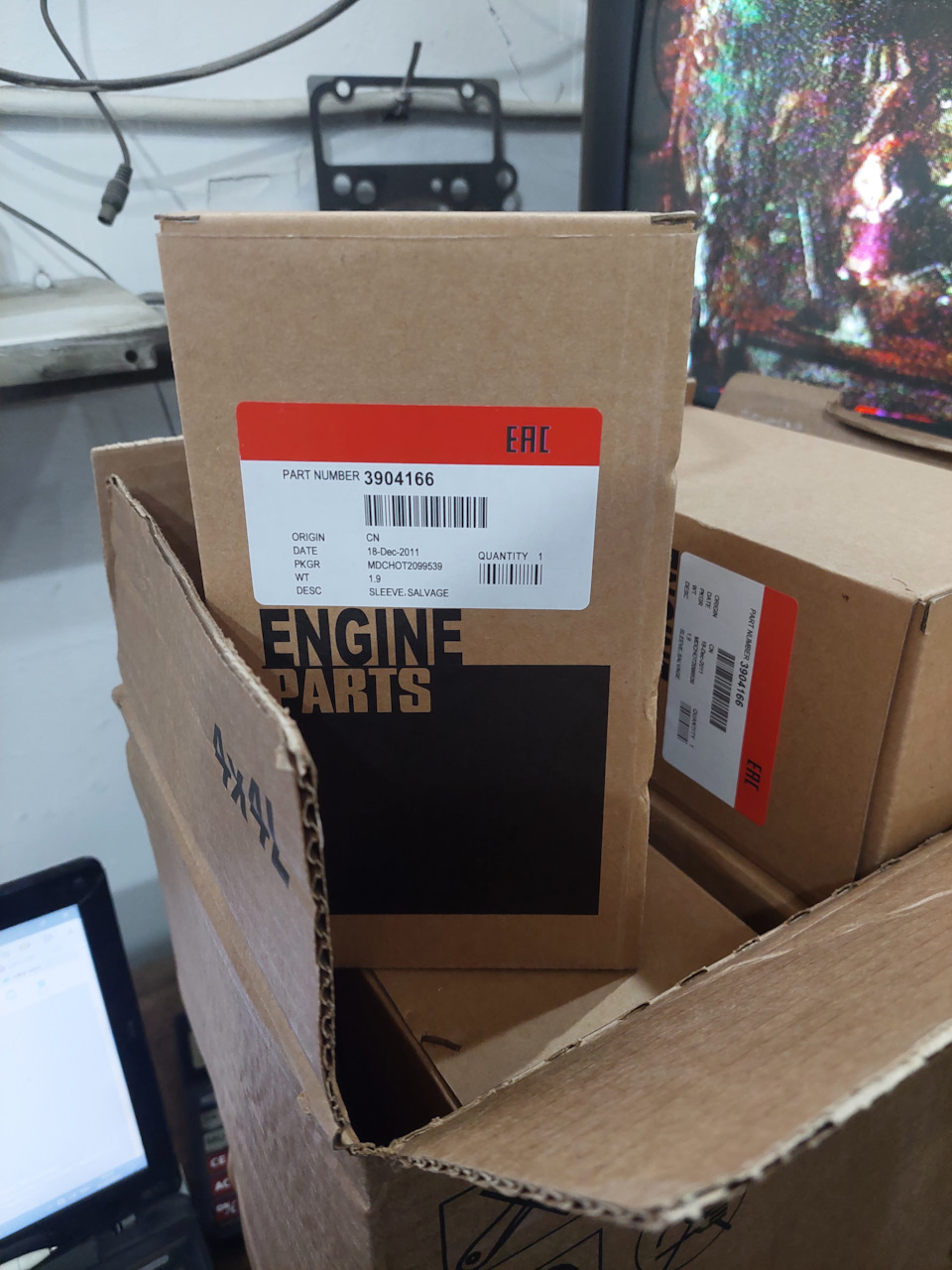 3904166 Гильза цилиндра двигателя CUMMINS | Запчасти на DRIVE2