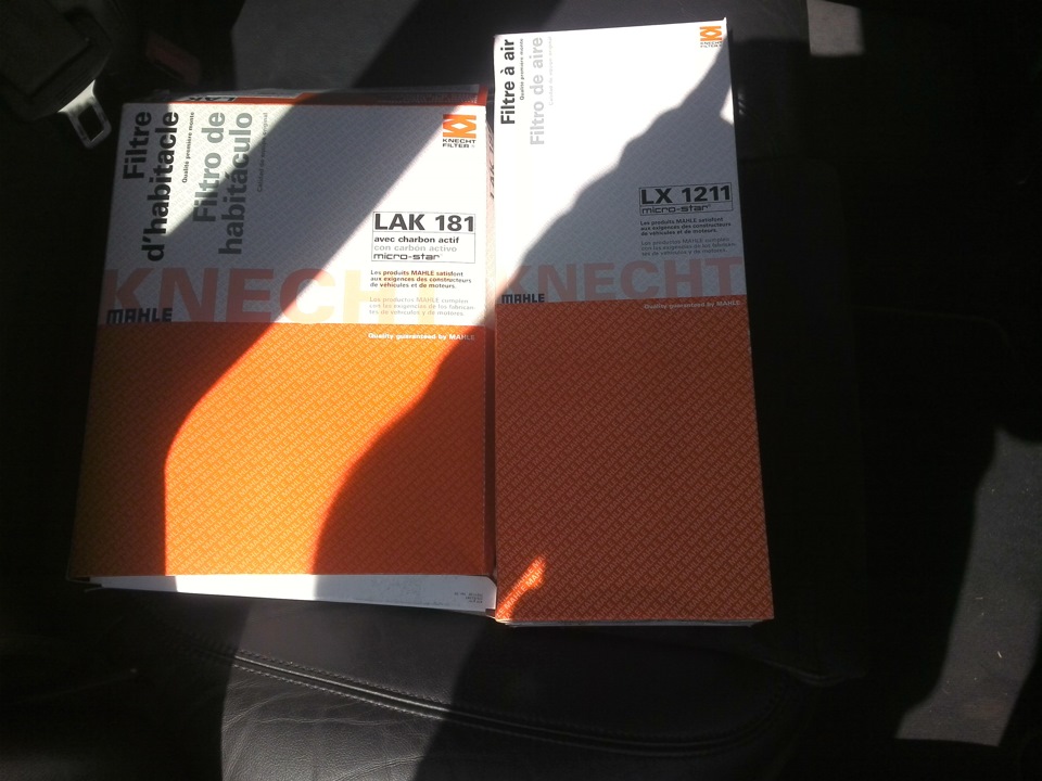 Вот и подошла замена фильтров (салонный и воздушный) — Volkswagen ...